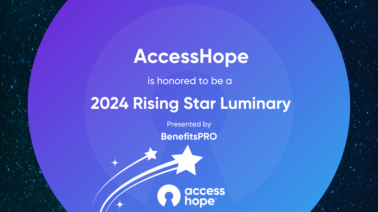 AccessHope Selected for BenefitsPRO’s 2024 Luminaries Awards